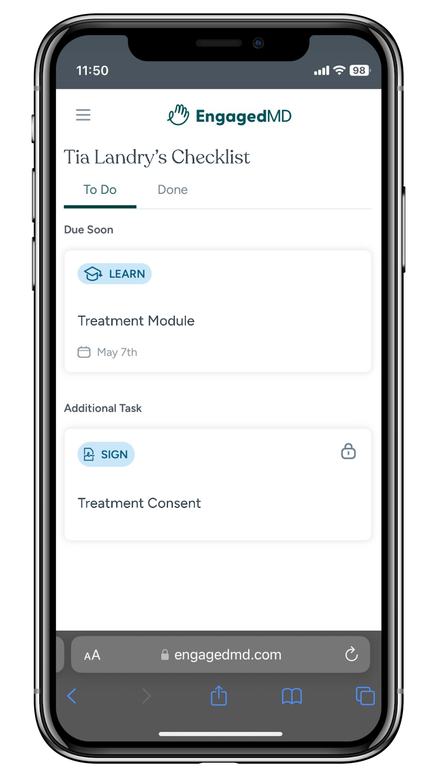 How do I navigate the EngagedMD patient portal? – EngagedMD